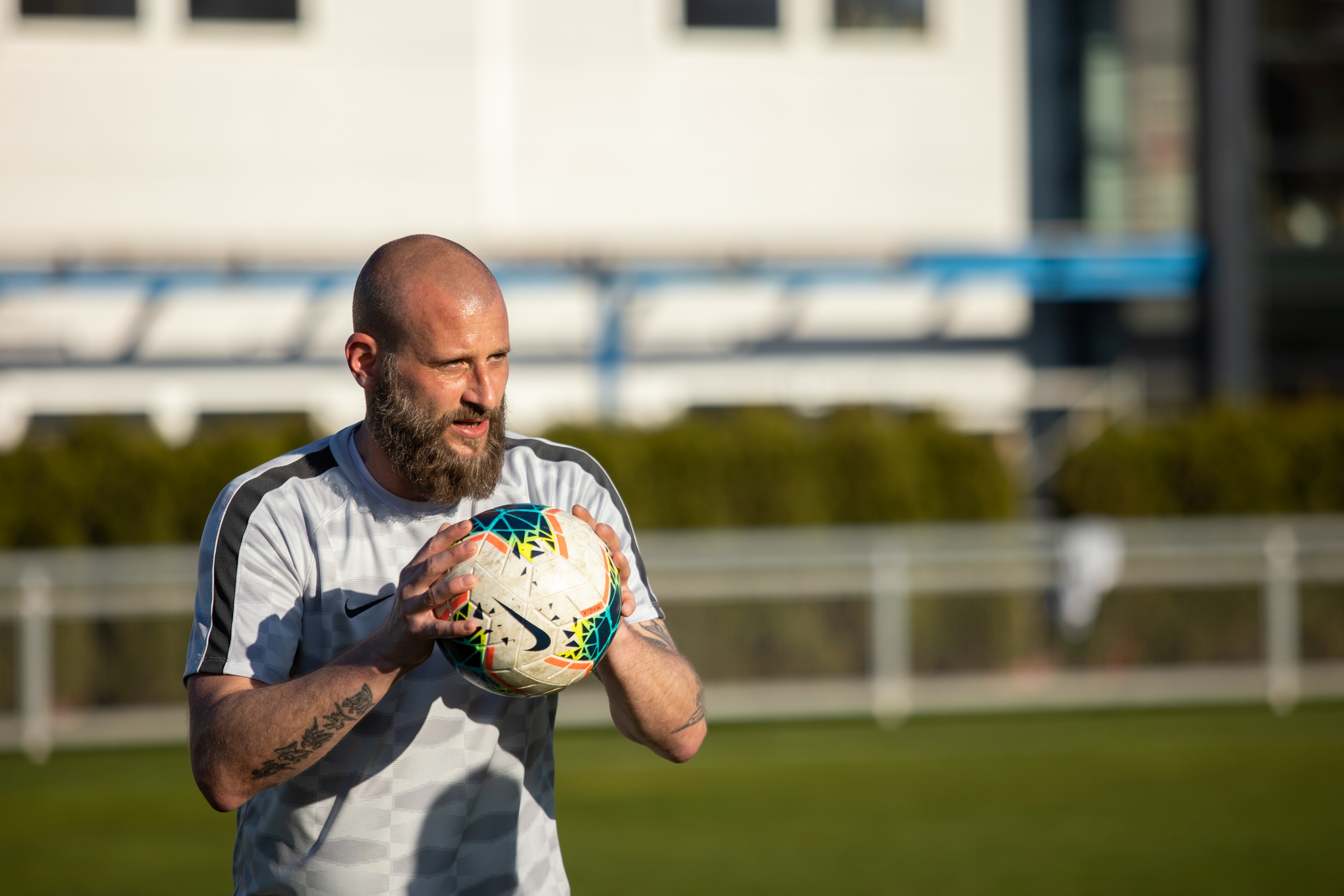 David Bičík na tréninku A-týmu žen | sparta.cz
