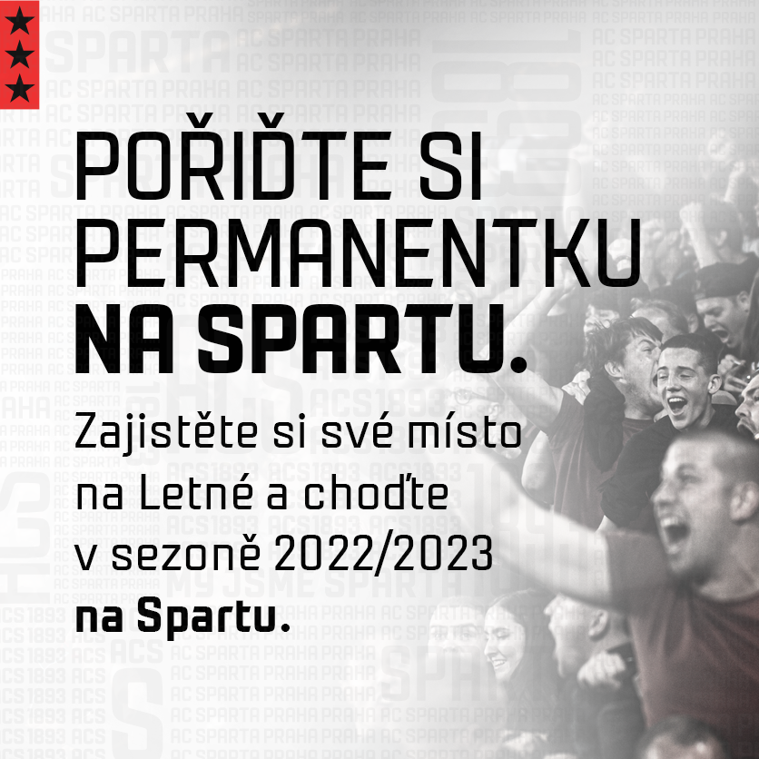 Prodej permanentek na sezonu 2022/2023 | sparta.cz