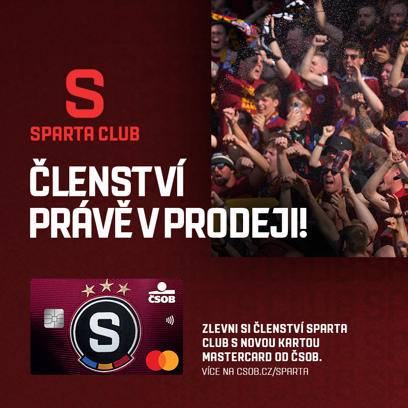 SPARTA CLUB na sezonu 2023/2024 | sparta.cz