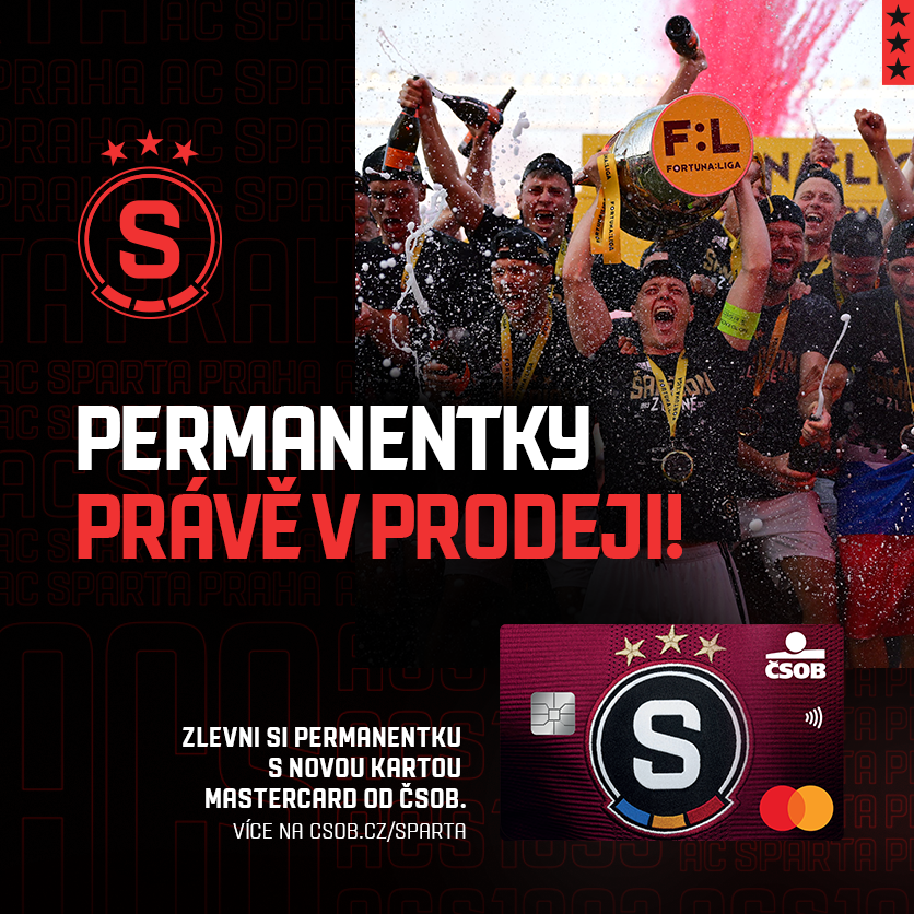 Prodej permanentek na sezonu 2023/2024 | sparta.cz